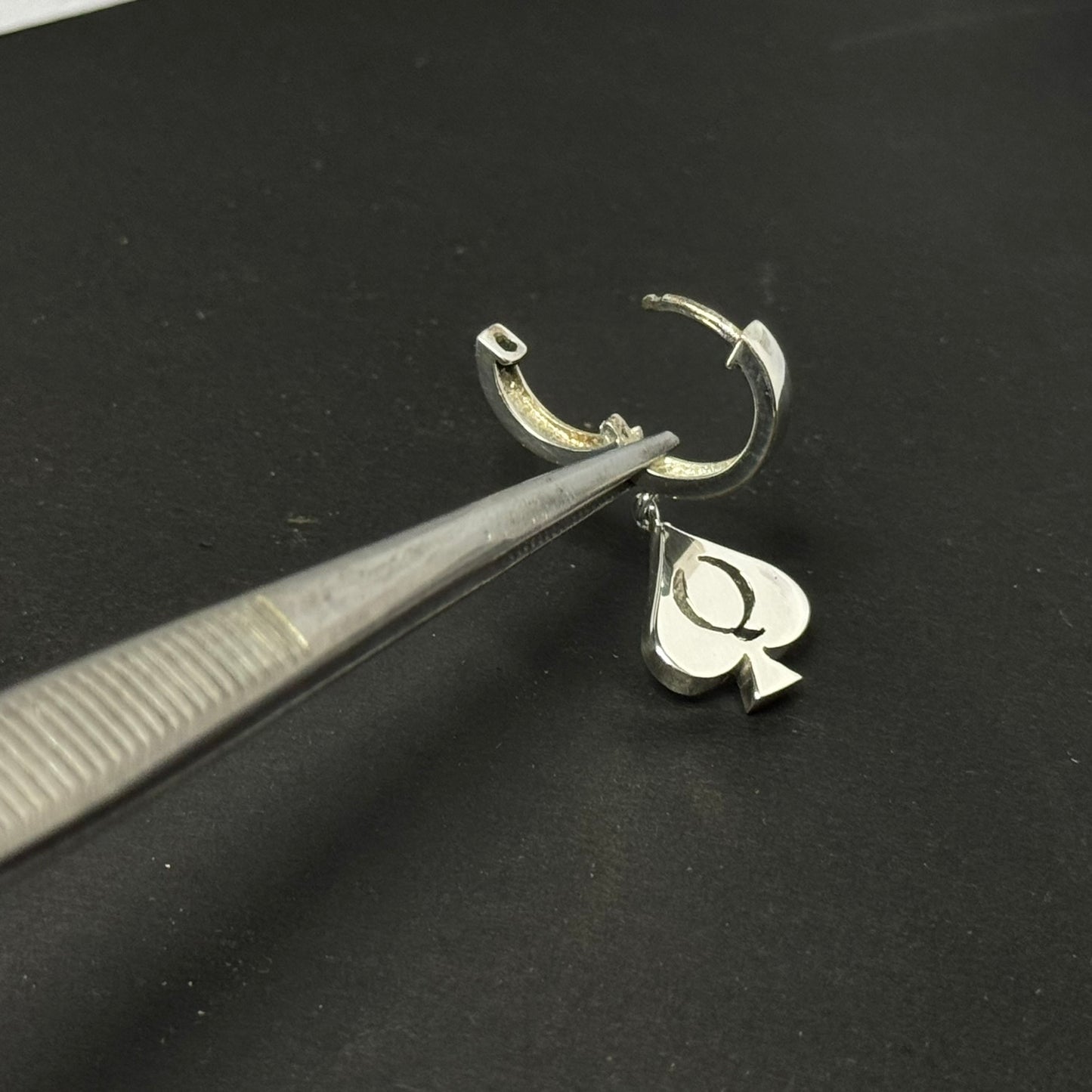QoS earrings in silver – QoSjewels